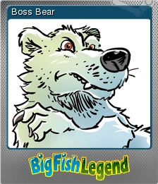 Big Fish Legend - Boss Bear | Steam Trading Cards Wiki | Fandom