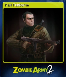 Sniper Elite: Nazi Zombie Army 2 - Karl Fairburne | Steam Trading Cards ...