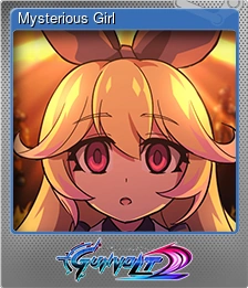 Azure Striker Gunvolt 2 - Mysterious Girl | Steam Trading Cards Wiki ...