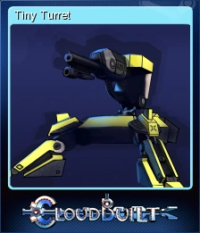 Cloudbuilt - Tiny Turret | Steam Trading Cards Wiki | Fandom