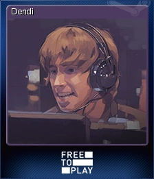 Free to Play - Dendi | Steam Trading Cards Wiki | Fandom