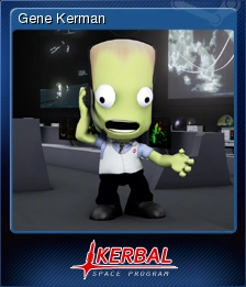 Kerbal Space Program - Gene Kerman | Steam Trading Cards Wiki | Fandom