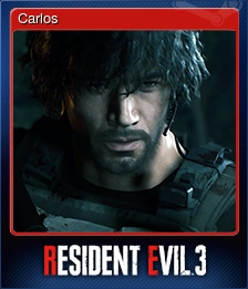 Resident Evil 3 - Carlos | Steam Trading Cards Wiki | Fandom