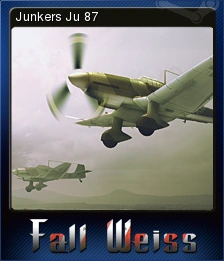 The Campaign Series: Fall Weiss - Junkers Ju 87 | Steam Trading Cards ...