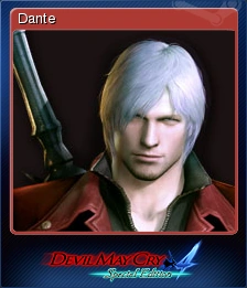 Devil May Cry 4 Special Edition - Dante | Steam Trading Cards Wiki | Fandom