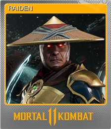 Mortal Kombat 11 - RAIDEN | Steam Trading Cards Wiki | Fandom