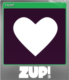 Zup! 3 - Heart | Steam Trading Cards Wiki | Fandom