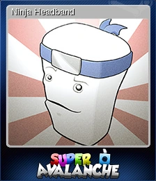 Avalanche 2: Super Avalanche - Ninja Headband | Steam Trading Cards ...