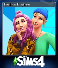 The Sims 4 - Fashion Engineer | Steam Trading Cards Wiki | Fandom