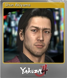 Yakuza 4 Remastered - Shun Akiyama | Steam Trading Cards Wiki | Fandom
