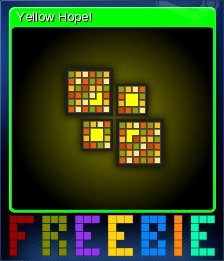Freebie - Yellow Hope! | Steam Trading Cards Wiki | Fandom