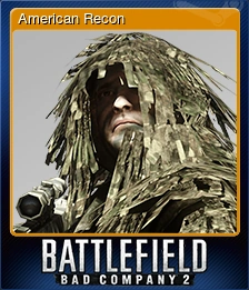 Battlefield: Bad Company 2 - American Recon | Steam Trading Cards Wiki ...