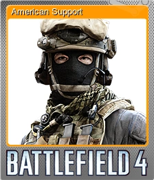 Battlefield 4 - American Support | Steam Trading Cards Wiki | Fandom