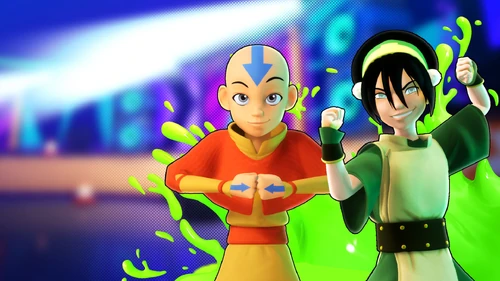 Nickelodeon Kart Racers 3 Slime Speedway Aang Toph Steam Trading