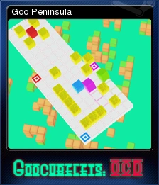 GooCubelets: OCD - Goo Peninsula | Steam Trading Cards Wiki | Fandom