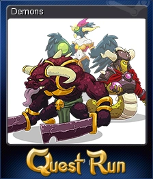 QuestRun - Demons | Steam Trading Cards Wiki | Fandom