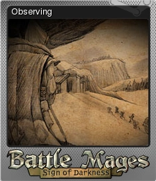 Battle Mages: Sign of Darkness - Observing | Steam Trading Cards Wiki ...
