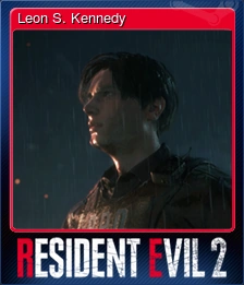 Resident Evil 2 - Leon S. Kennedy | Steam Trading Cards Wiki | Fandom