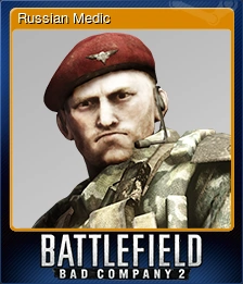 Battlefield: Bad Company 2 - Russian Medic | Steam Trading Cards Wiki ...