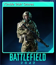 Battlefield 2042 - Kimble 'Irish' Graves | Steam Trading Cards Wiki ...