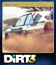 DiRT 3 Complete Edition - That Car | Steam Trading Cards Wiki | Fandom