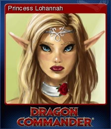 Divinity: Dragon Commander - Princess Lohannah | Steam Trading Cards ...
