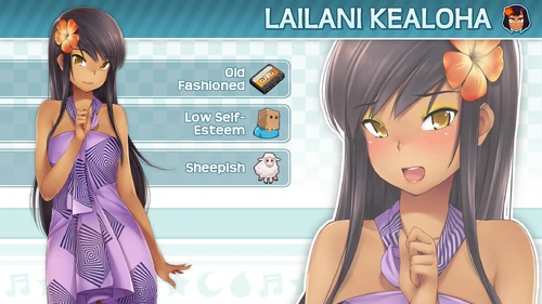 HuniePop 2: Double Date - Lailani | Steam Trading Cards Wiki | Fandom