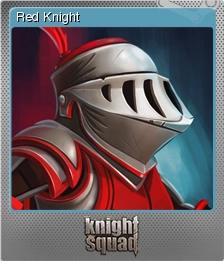 Knight Squad - Red Knight | Steam Trading Cards Wiki | Fandom