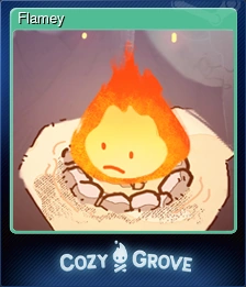 Cozy Grove - Flamey | Steam Trading Cards Wiki | Fandom
