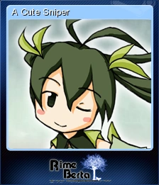 Rime Berta - A Cute Sniper | Steam Trading Cards Wiki | Fandom