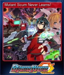Blaster Master Zero - Mutant Scum Never Learns! | Steam Trading Cards ...