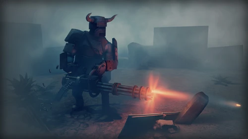 Action Legion - Minigun Brute | Steam Trading Cards Wiki | Fandom