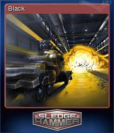 Sledgehammer / Gear Grinder - Black | Steam Trading Cards Wiki | Fandom