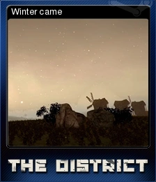 The District - Winter came | Steam Trading Cards Wiki | Fandom