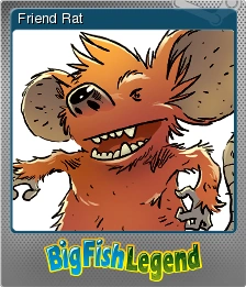 Big Fish Legend - Friend Rat | Steam Trading Cards Wiki | Fandom