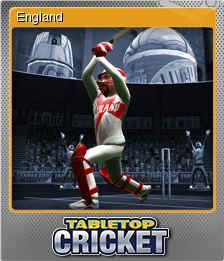 TableTop Cricket - England | Steam Trading Cards Wiki | Fandom