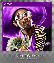 Saints Row: The Third - Zimos | Steam Trading Cards Wiki | Fandom