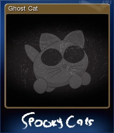 Spooky Cats - Ghost Cat | Steam Trading Cards Wiki | Fandom