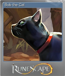 RuneScape - Bob the Cat | Steam Trading Cards Wiki | Fandom