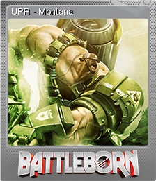Battleborn - UPR - Montana | Steam Trading Cards Wiki | Fandom