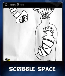 Scribble Space - Queen Bee | Steam Trading Cards Wiki | Fandom