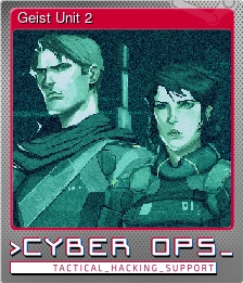 Cyber Ops - Geist Unit 2 | Steam Trading Cards Wiki | Fandom