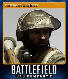 Battlefield: Bad Company 2 - American Engineer | Steam Trading Cards ...