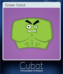 Cubot - Green Cubot | Steam Trading Cards Wiki | Fandom