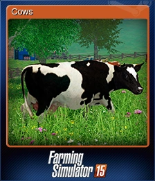 Farming Simulator 15 - Cows | Steam Trading Cards Wiki | Fandom