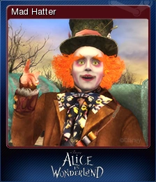 Disney Alice in Wonderland - Mad Hatter | Steam Trading Cards Wiki | Fandom