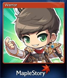 MapleStory - Warrior | Steam Trading Cards Wiki | Fandom