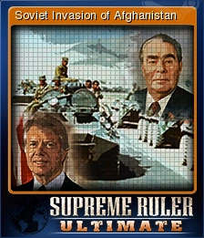 Supreme Ruler Ultimate - Soviet Invasion of Afghanistan | Steam Trading ...