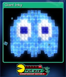 PAC-MAN CHAMPIONSHIP EDITION 2 - Giant Inky | Steam Trading Cards Wiki ...