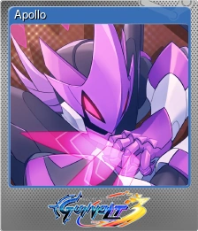 Azure Striker Gunvolt 3 - Apollo | Steam Trading Cards Wiki | Fandom